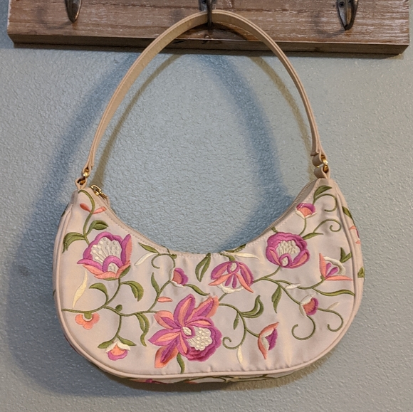Talbots | Bags | Embroidered Handbag | Poshmark